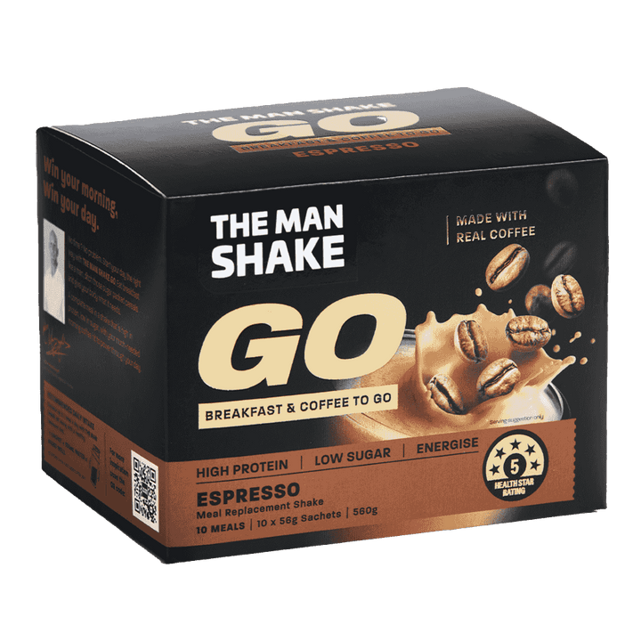 The Man Shake GO! | High-Protein Coffee Meal Shake