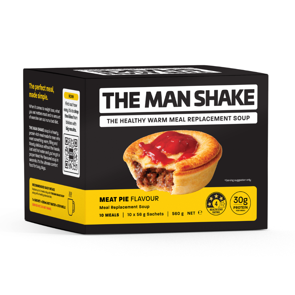 The Man Shake Savoury Meat Pie Soup