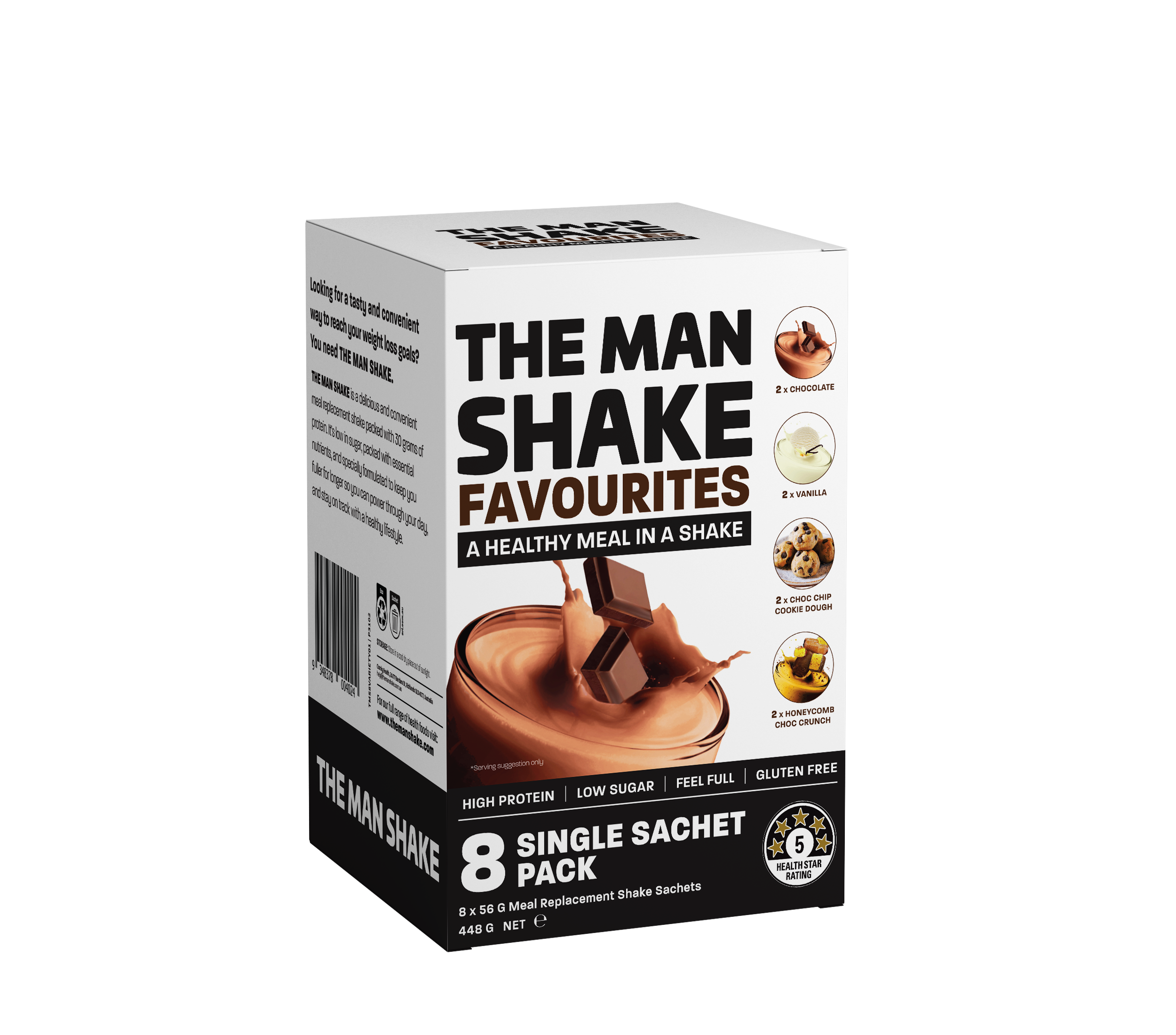 The Man Shake Favourites Variety 8 Pack Default Title